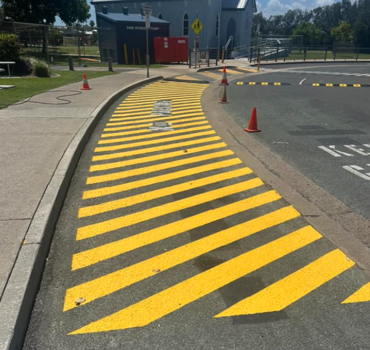 School Line Marking in Hervey Bay | Wide Bay Line Marking