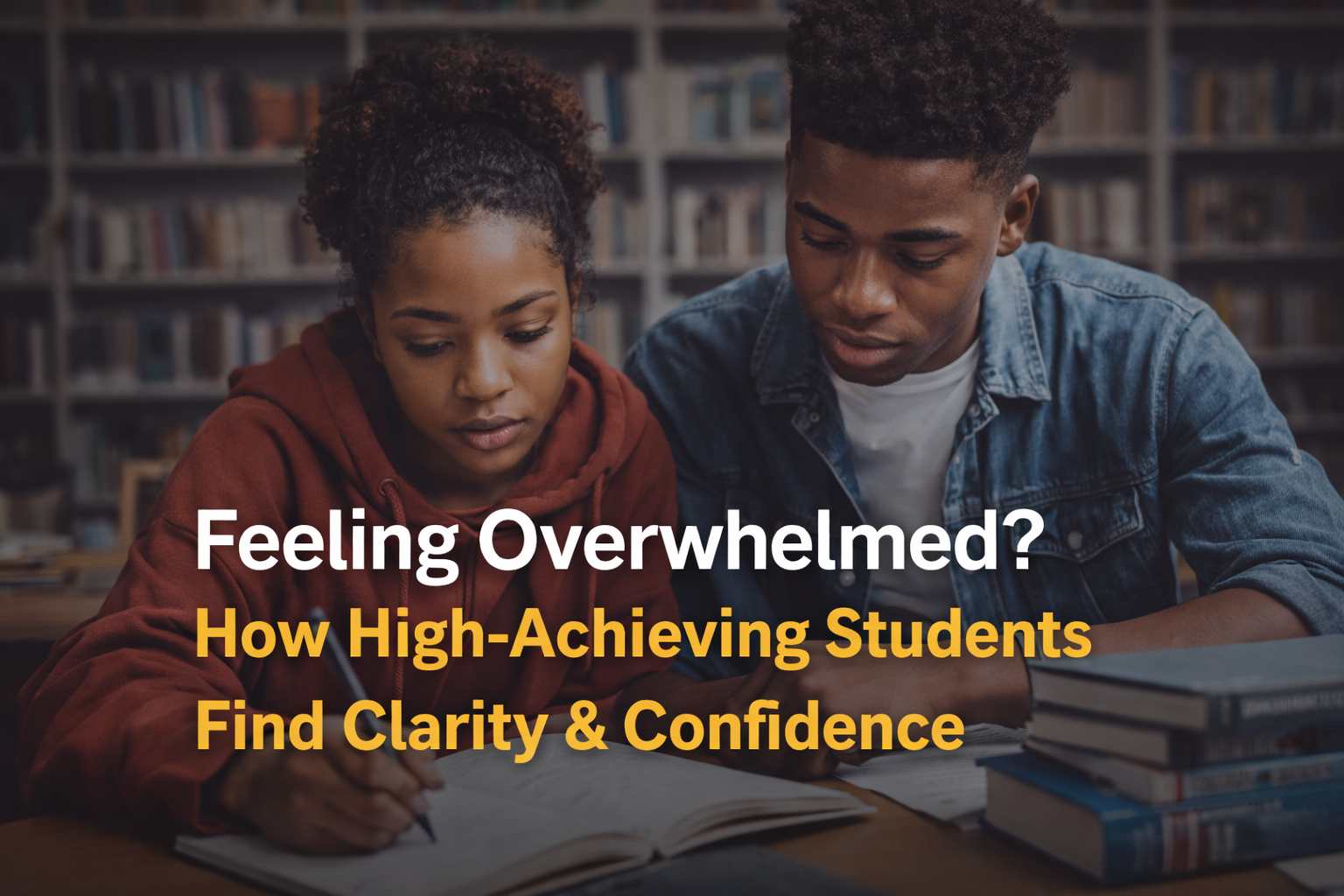 From Overwhelmed to In Control: How High-Achieving Students Build the ...
