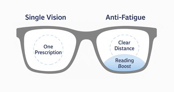 Antifatigue Lenses: The Smart Solution for Digital Eye Strain