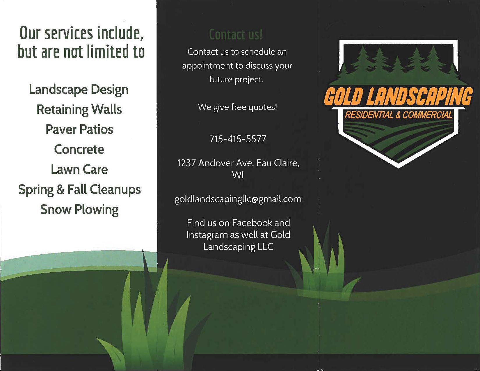 Home Landscaping - Eau Claire, WI - Gold Landscaping