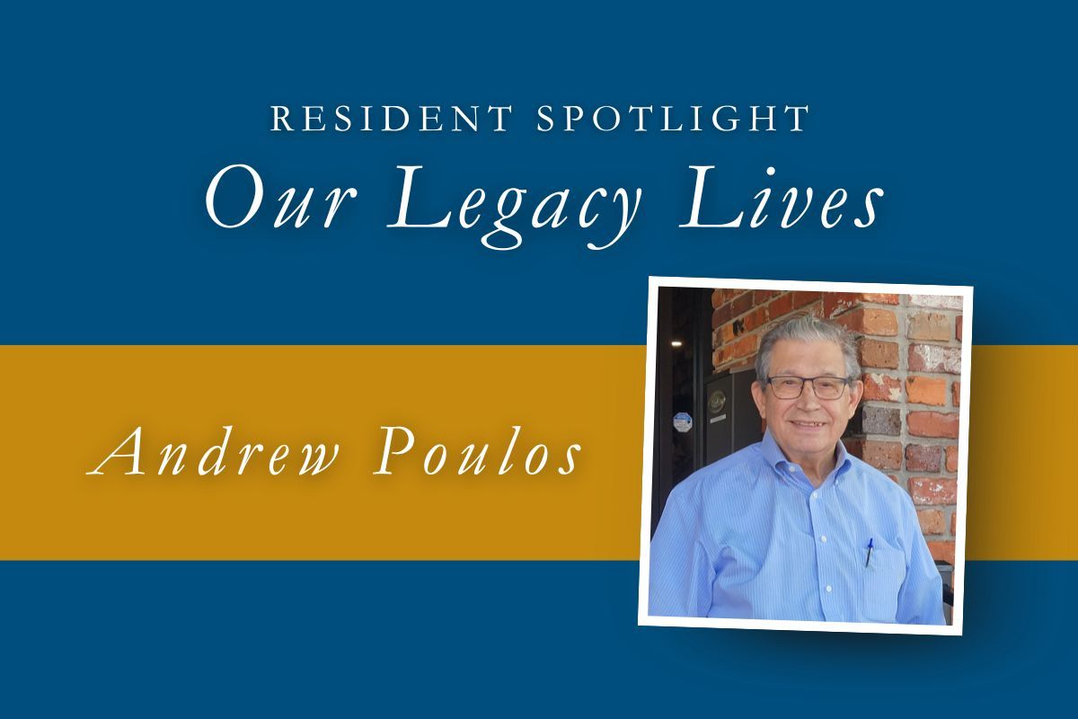 Legacy Lives: Andrew Poulos