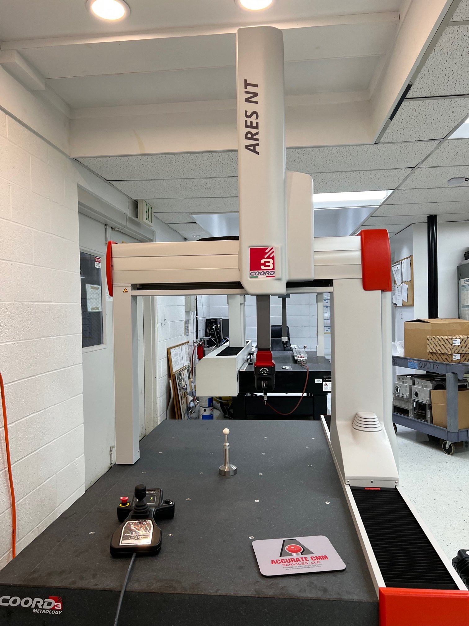 Accurate CMM Services, LLC: CMM Calibration, Repair, Retrofit, Software