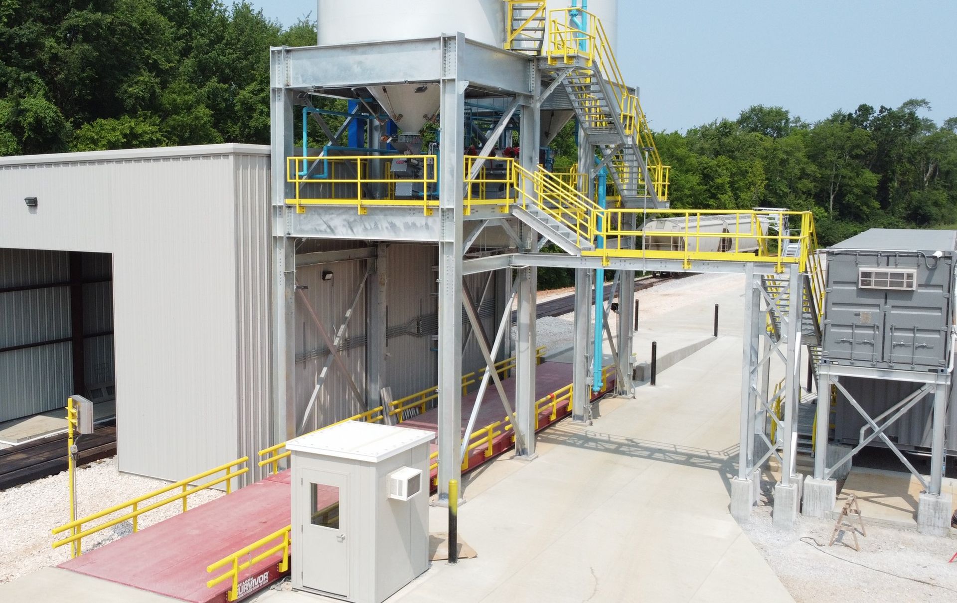 Truck Loading Area | Cary, NC | Parks5 Design, LLC