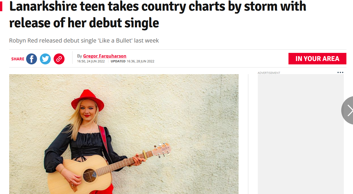 Robyn Red | Singer Songwriter | Listen now