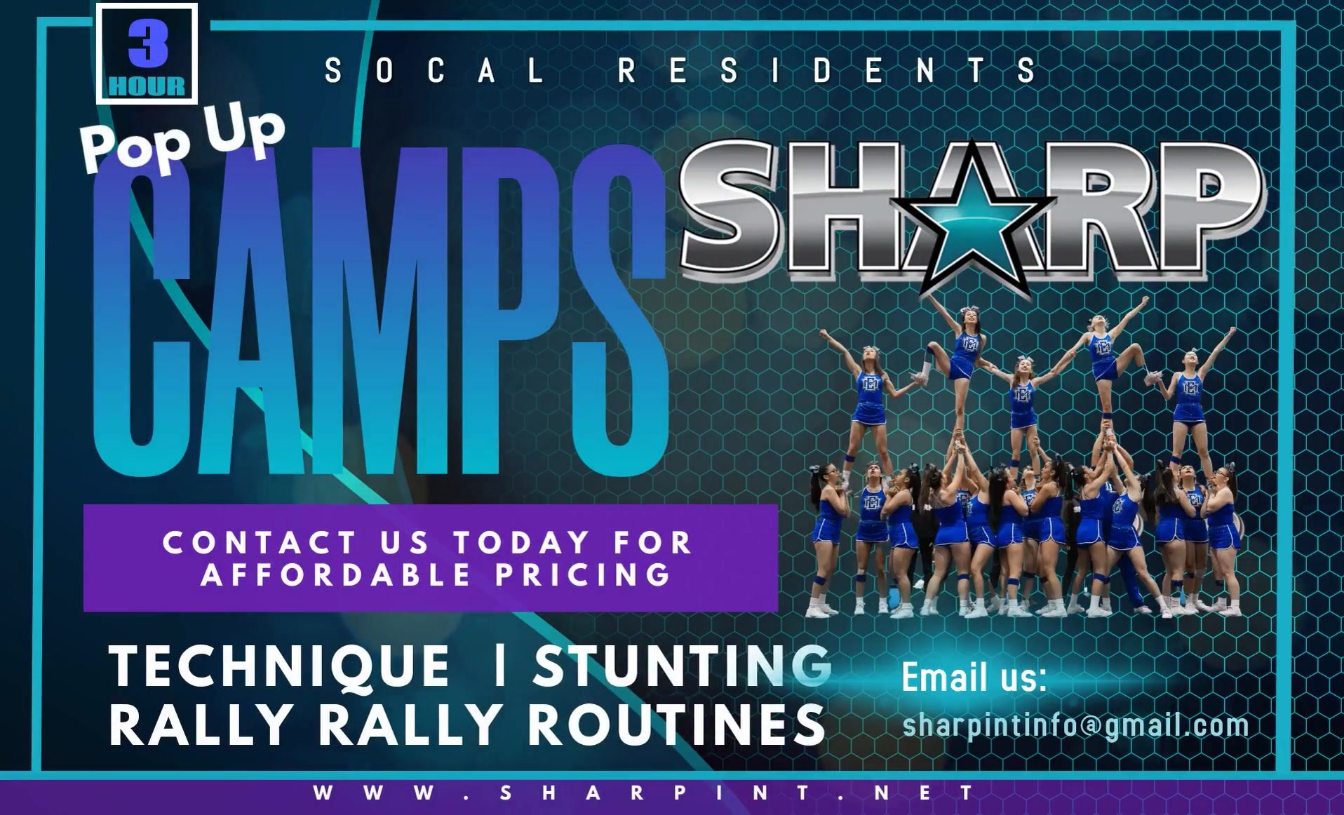 SHARP International Upcoming Events Page