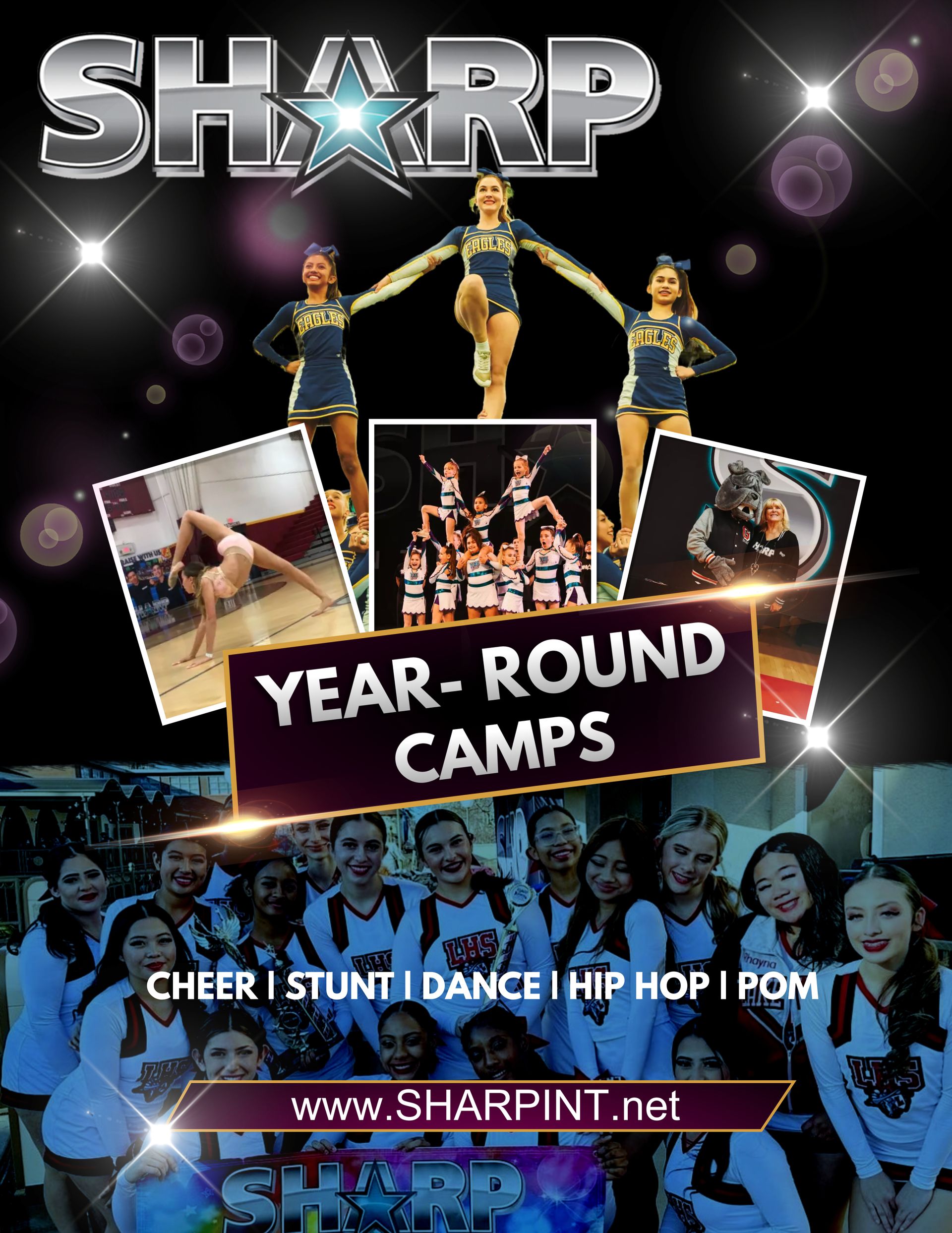 SHARP International #1 Cheer & Dance Competitions & Camps