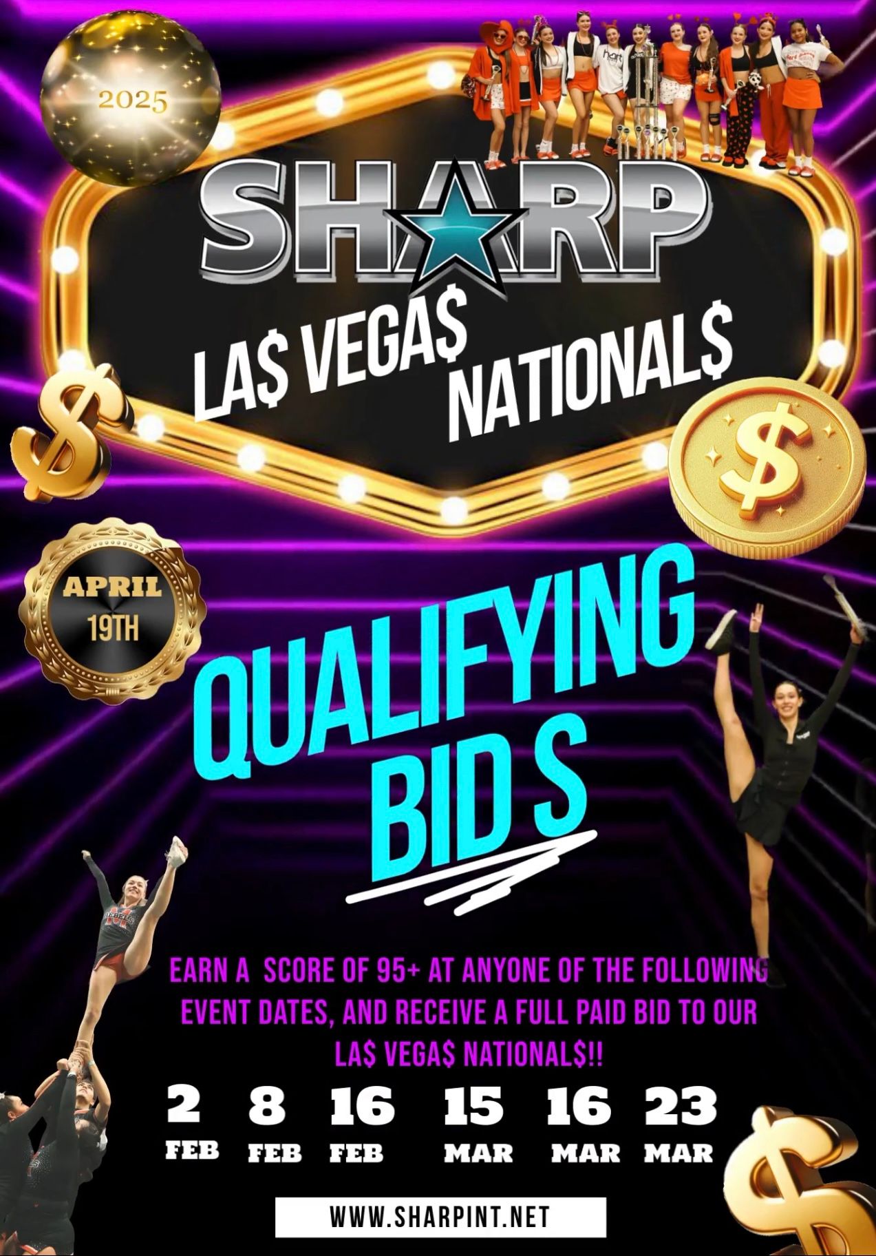 SHARP International #1 Cheer & Dance Competitions & Camps
