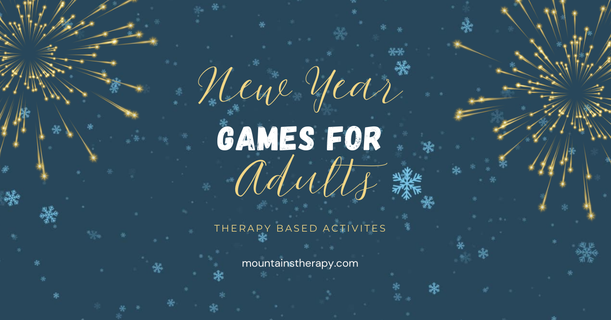 New Year Games for Adults: Group Therapy-Based