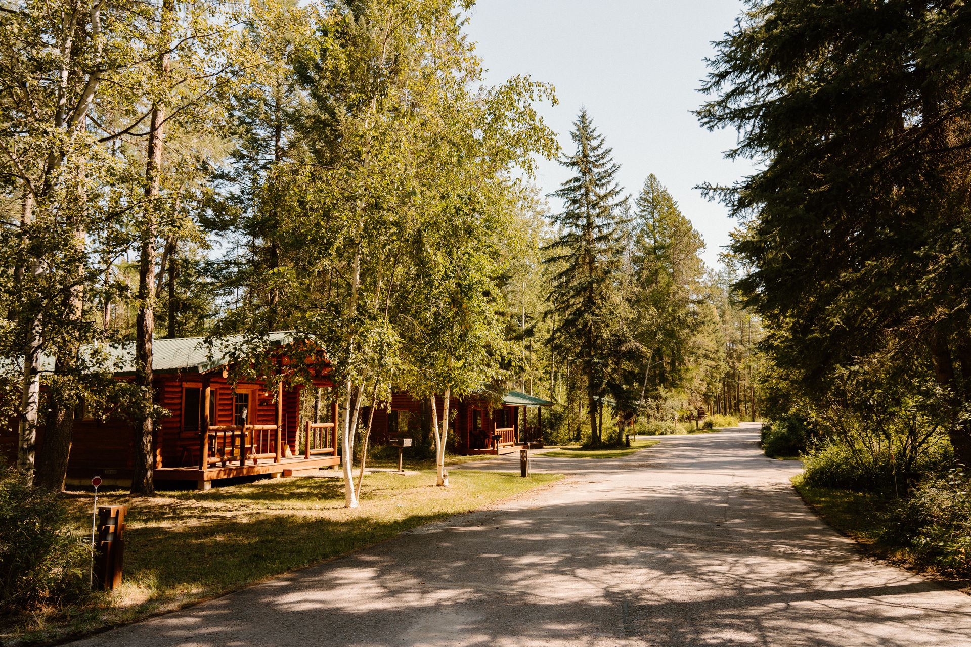 Log Cabin Resort | North Forty Resort | Flathead Valley