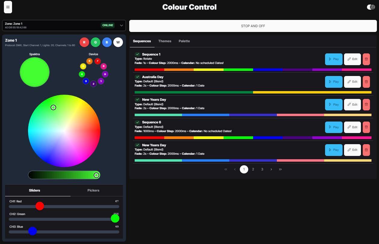 Lighting Control Software | Spektra Plus