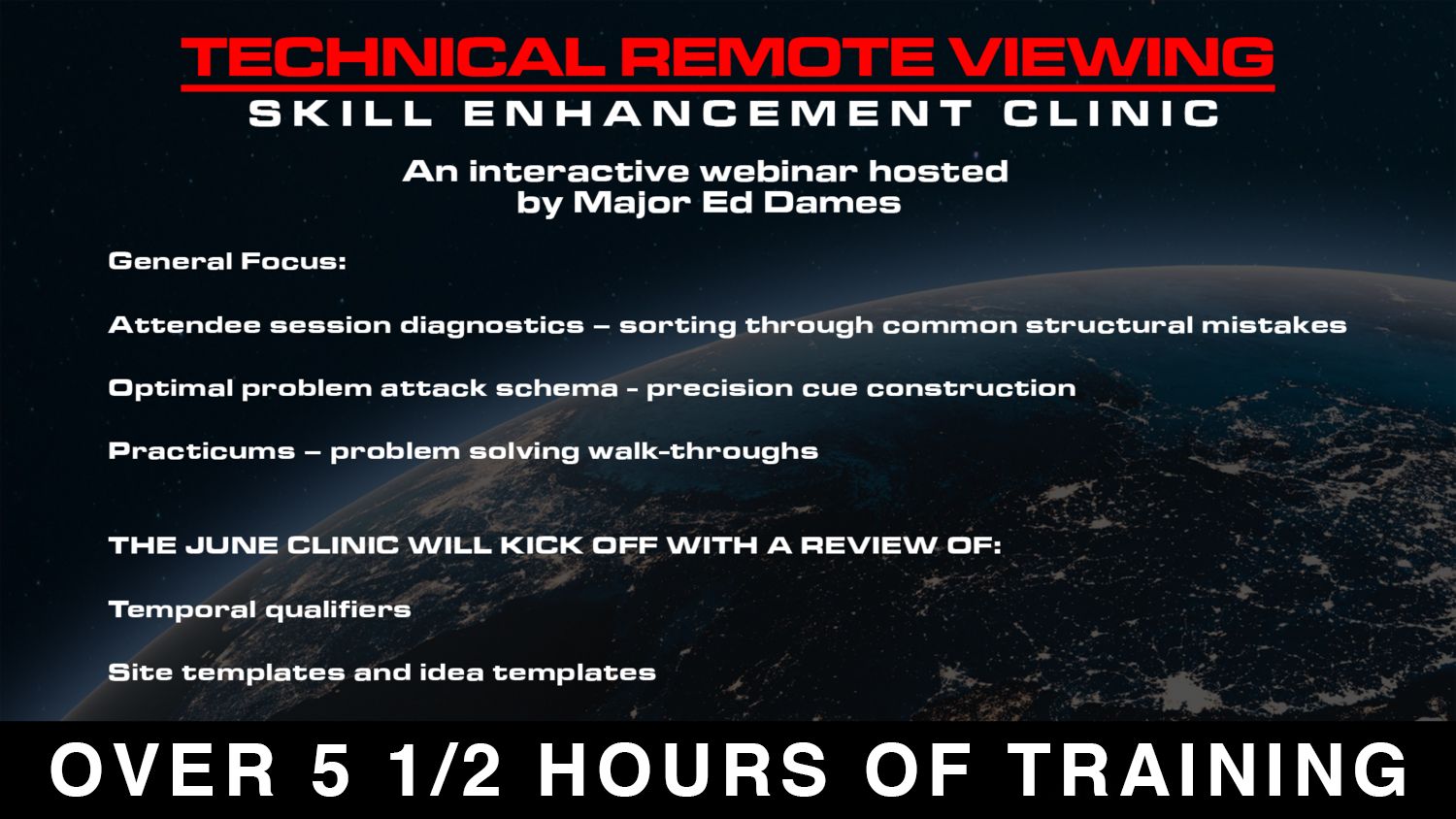 The Official Website for Major Ed Dames