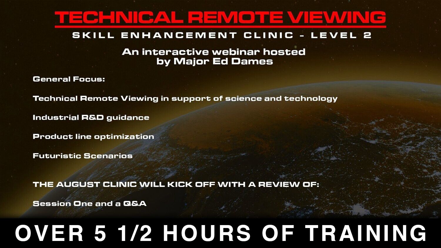 The Official Website for Major Ed Dames