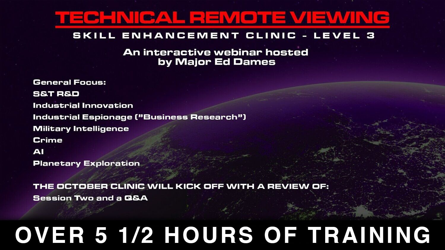 The Official Website for Major Ed Dames