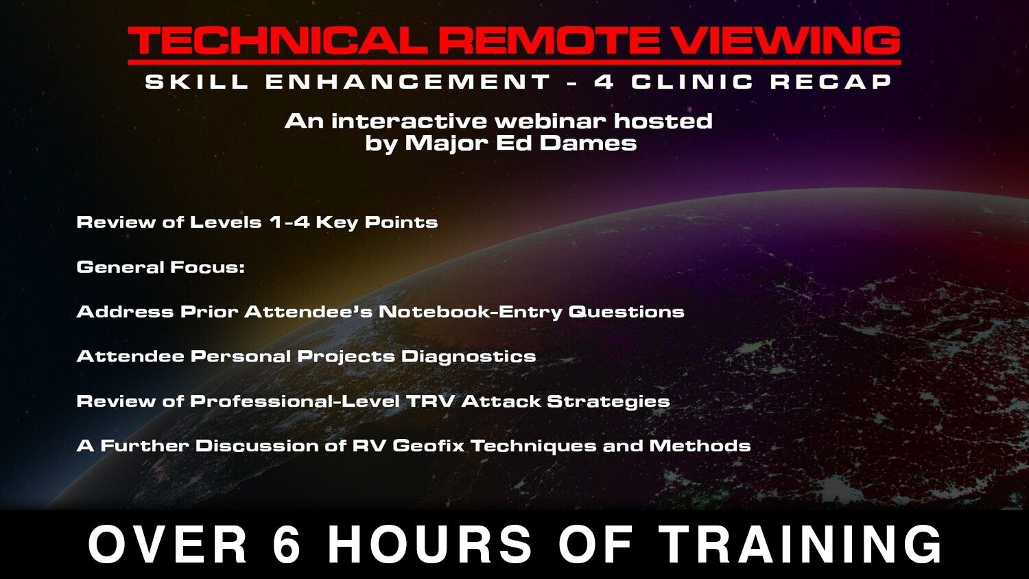 The Official Website for Major Ed Dames