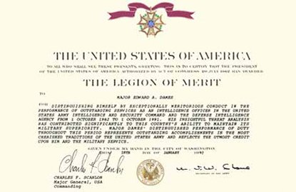 The Official Website for Major Ed Dames