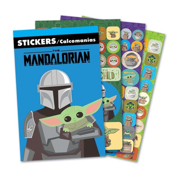 BLOCK DE CALCOMANIAS MANDALORIAN GRANMARK