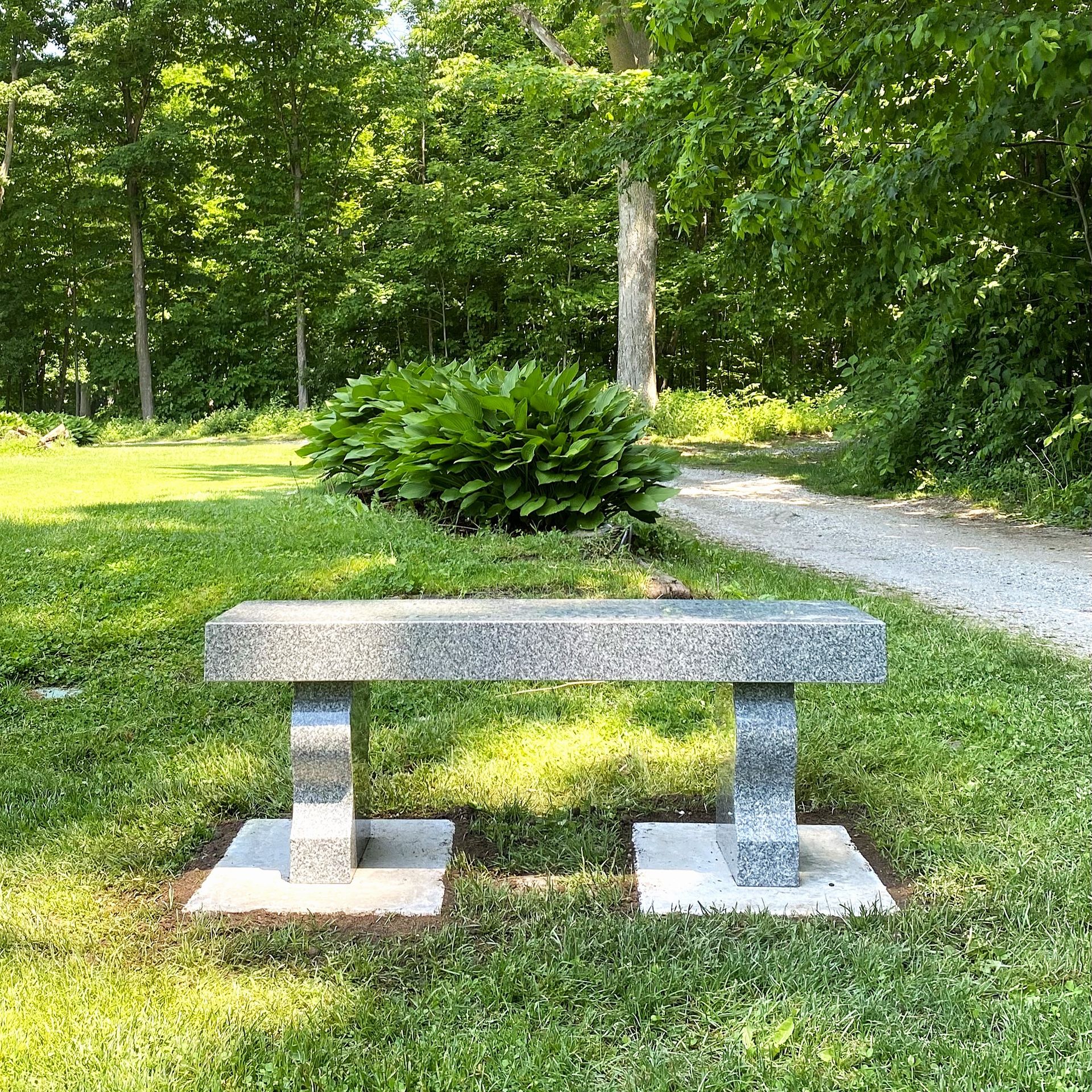 Granite Benches | Champlain Monuments | Vermont