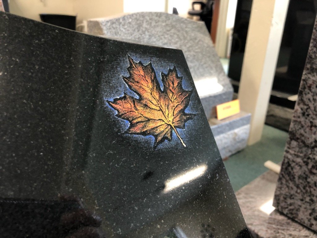 Black Granite Etchings | Champlain Monuments | Vermont