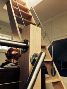 Custom Ship Ladder Staircase Designs | Acadia Stairs