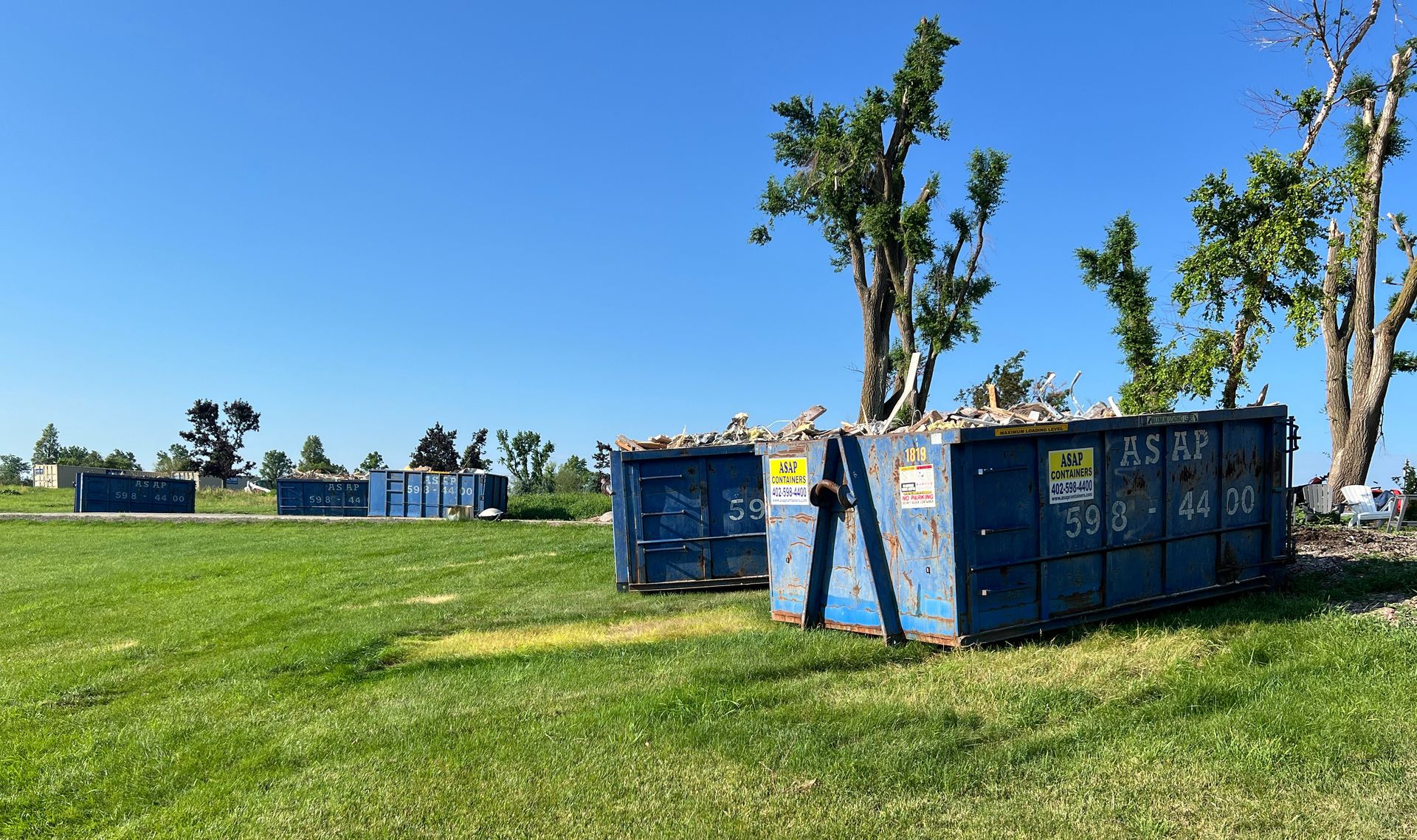 Pick-Up Dumpster Services in Omaha, NE | ASAP Containers