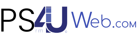 PS4U Web.com | Brand Development | Web Design