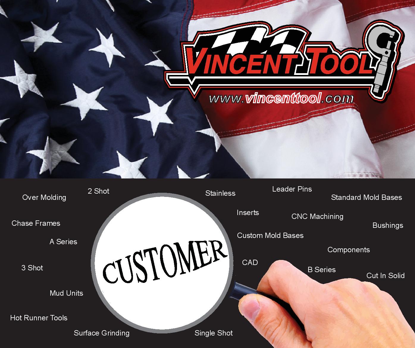 Custom Injection Mold Bases | Vincent Tool