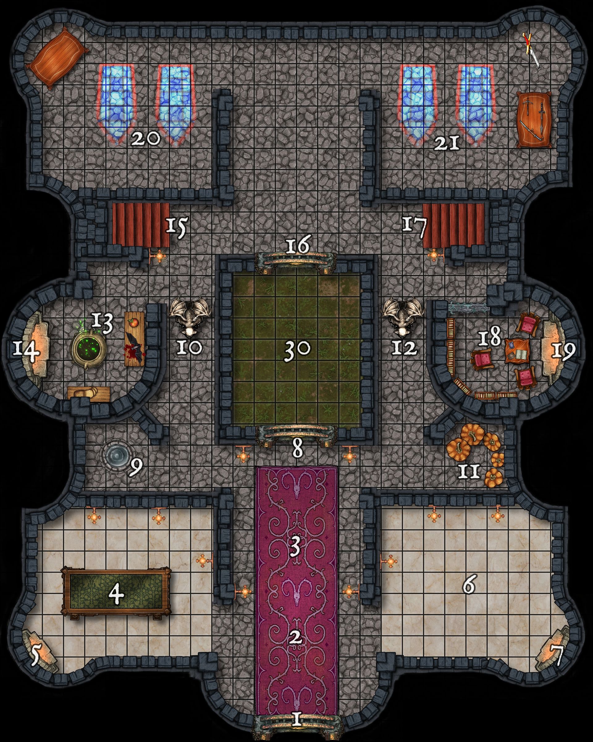 Dungeon A Day: Furiaes Castle - Eternity TTRPG