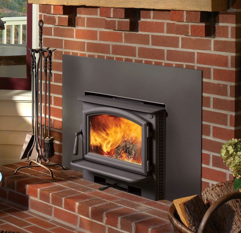Lopi Answer 2020 Inbuilt Wood Fireplace