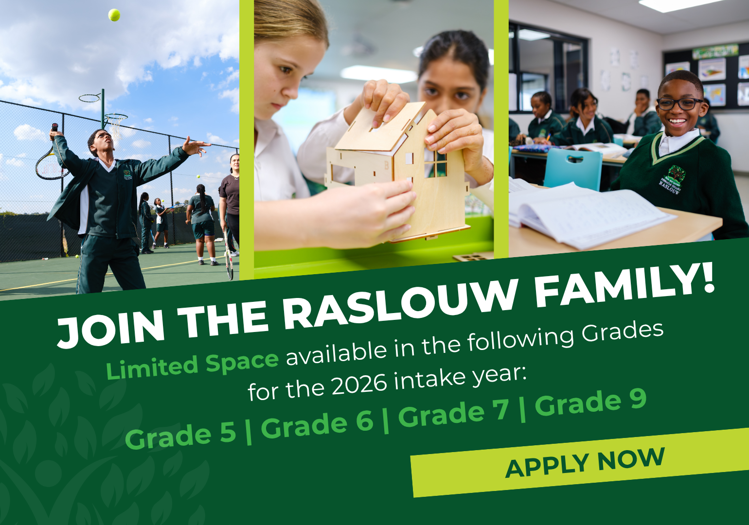 Apply to Pinnacle College Raslouw | Secure Your Child's Future