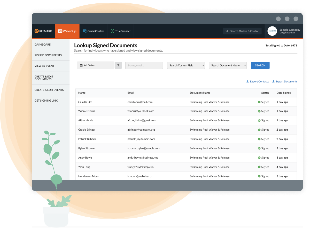 Swimming Pool Waiver and Release Form | WaiverSign