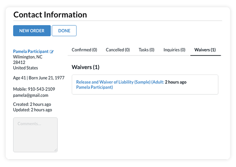 Online Waiver and Release of Liability - How it Works