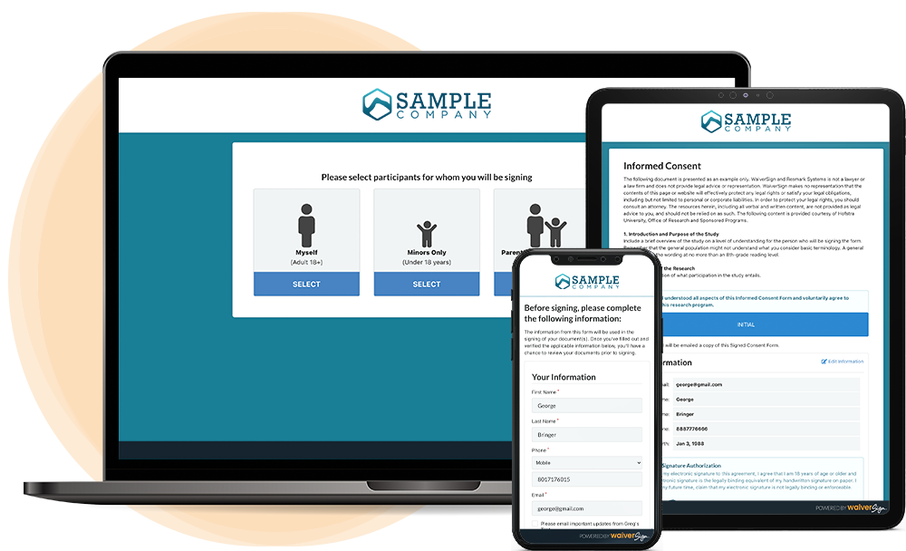 Informed Consent Form | WaiverSign