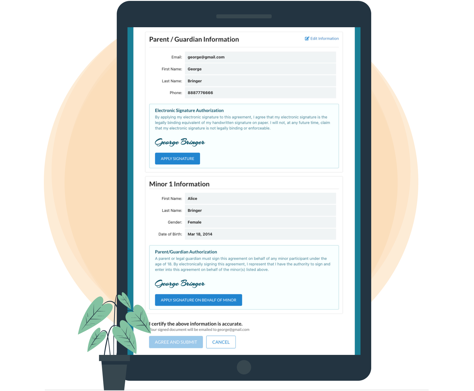 Digital Permission Slips for Schools & Groups