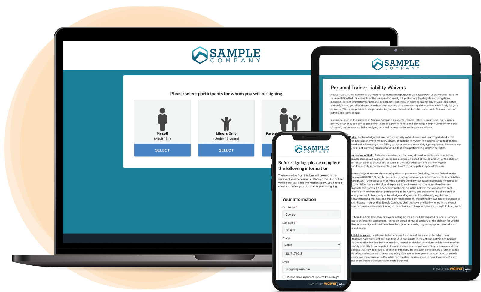 Personal Trainer Liability Waiver | WaiverSign