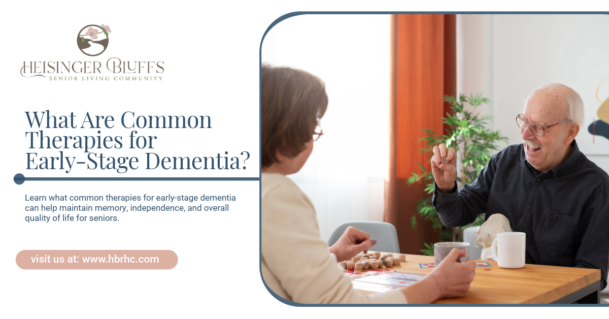 Common Therapies for Early-Stage Dementia Patients