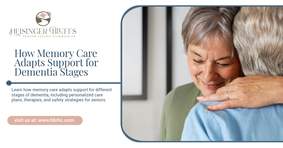 How Memory Care Adapts Support for Different Dementia Stages