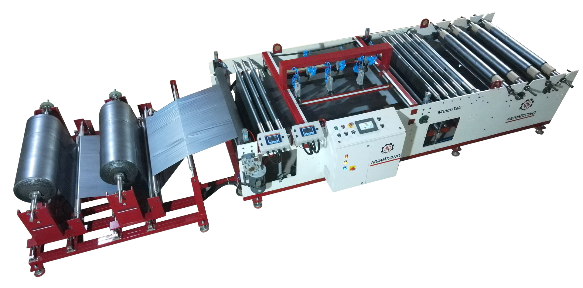 MULCH FILM PUNCHING MACHINE