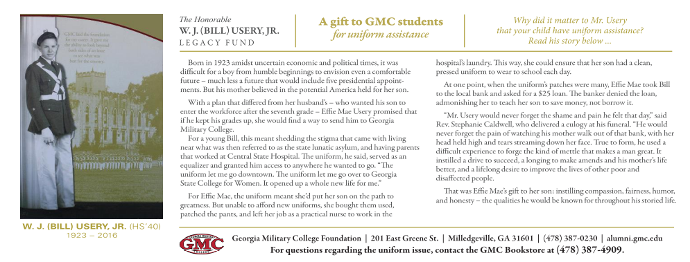 GMC Bookstore | Georgia Military College