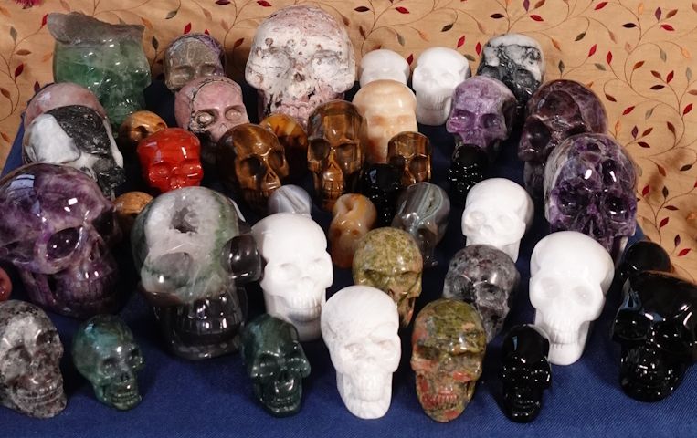 Work with crystal skulls for powerful spiritual healing