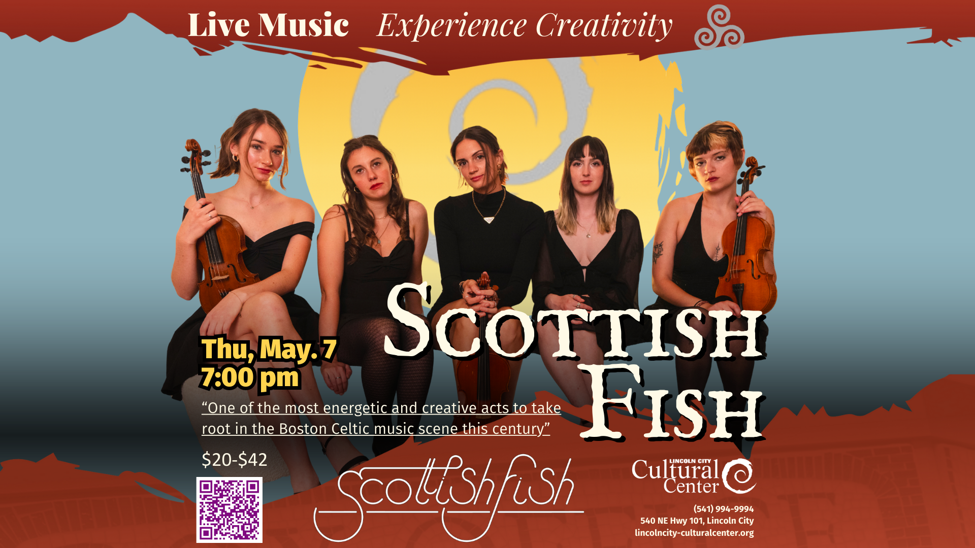 Scottish Fish - May 7 @ 7PM
