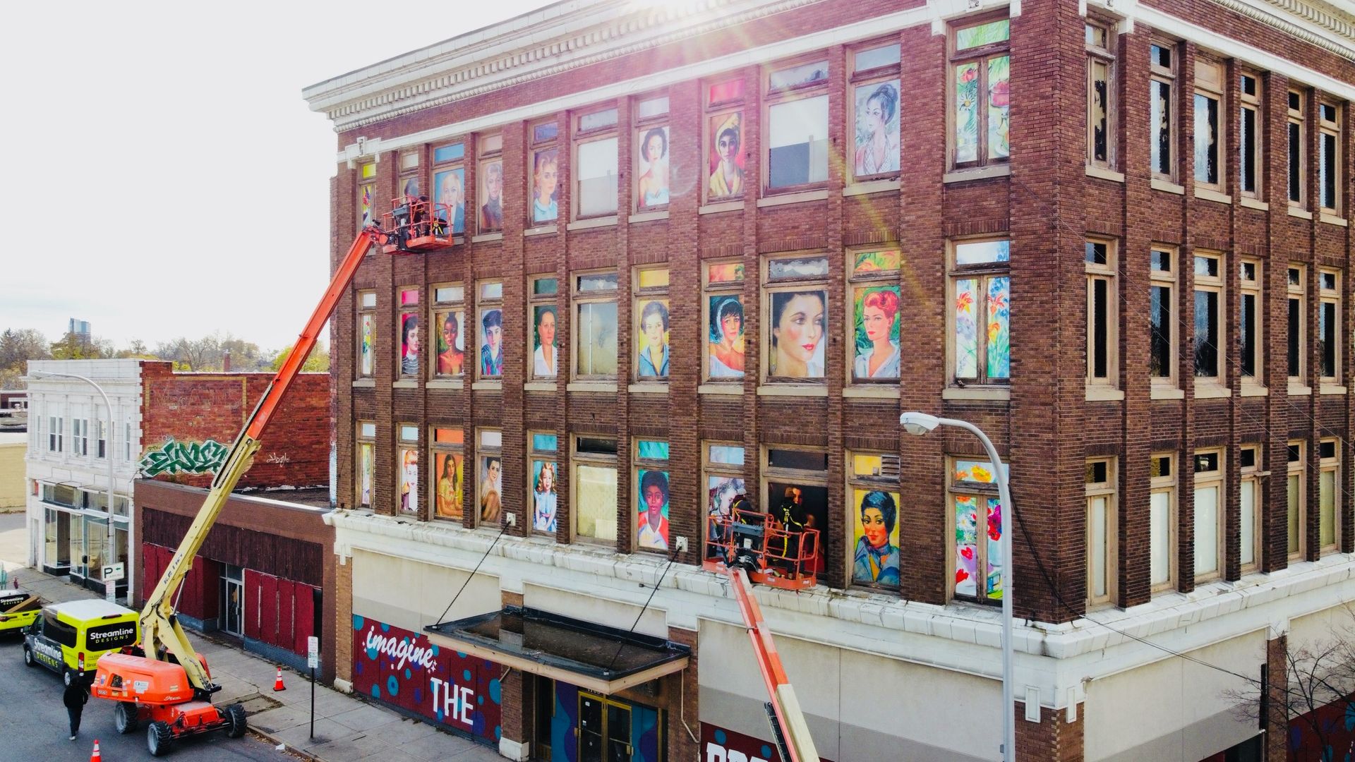 Public Art Installation Featuring 86 artworks by Niagara Falls Artist ...