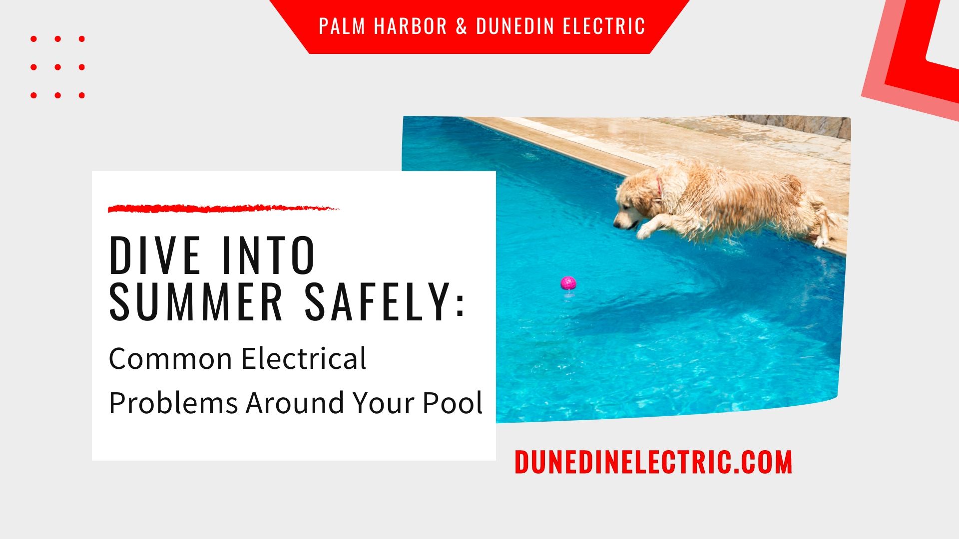 Poolside Safety: Tackle Electrical Hazards | Palm Harbor Electric