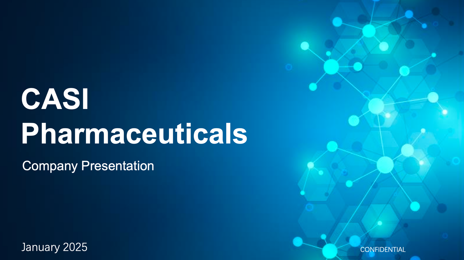 CASI Pharmaceuticals | Events & Presentations