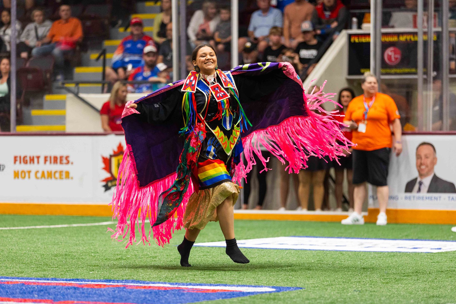 Brian Cowie Presented With Eagle Feather
