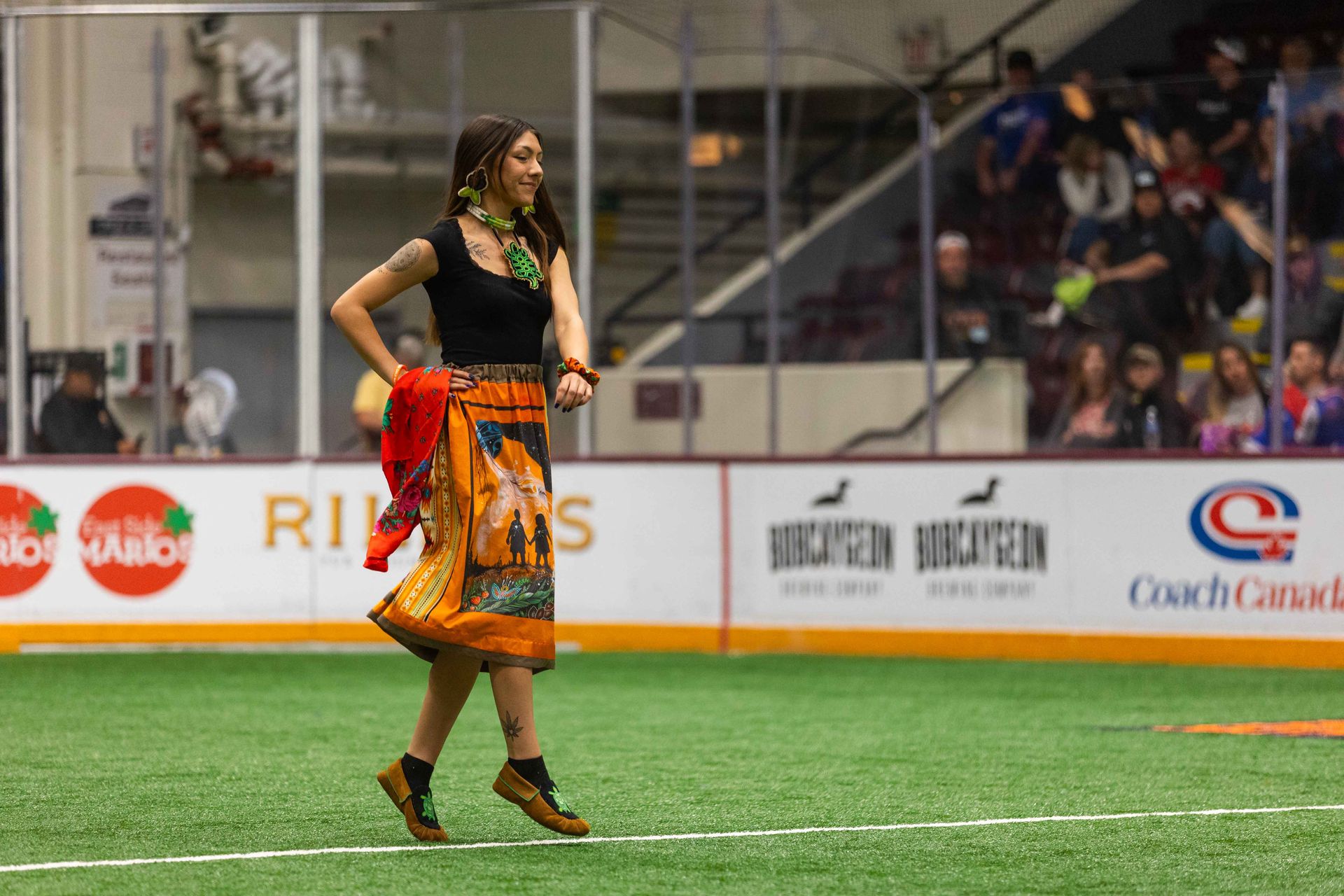Brian Cowie Presented With Eagle Feather