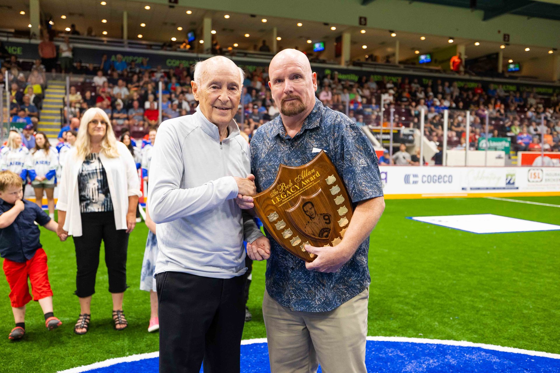 Ernie Ellement Receives Bobby Allan Legacy Award