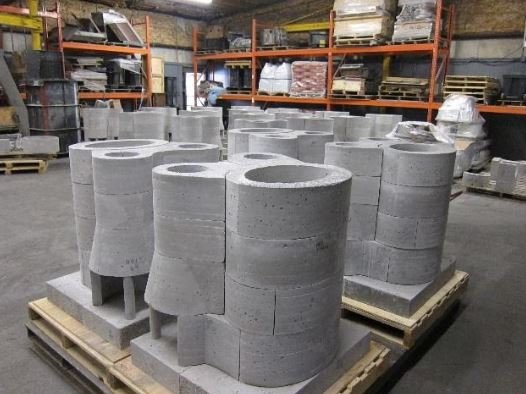 TFL Precast Refractory Shapes – Burner Tiles, Blocks, and Rings