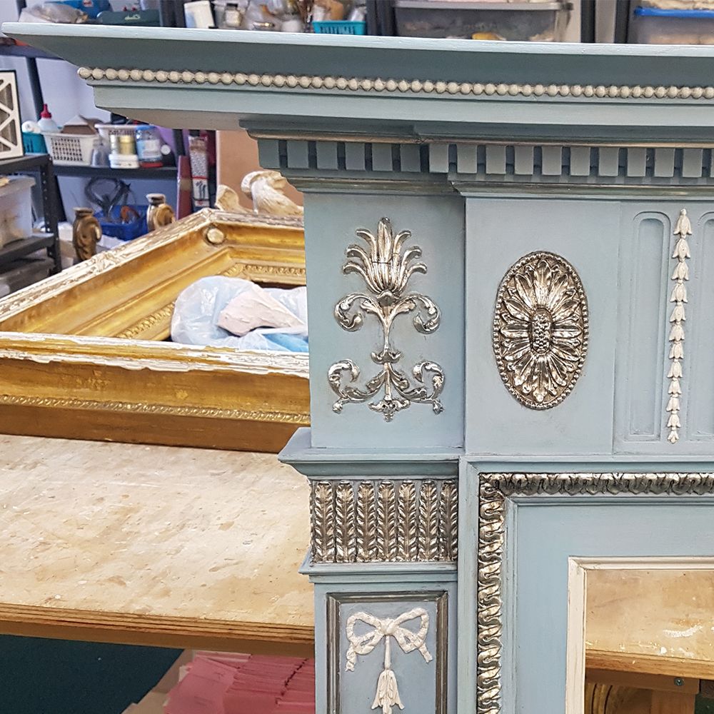 Gilded furniture restoration, gilding and repair.