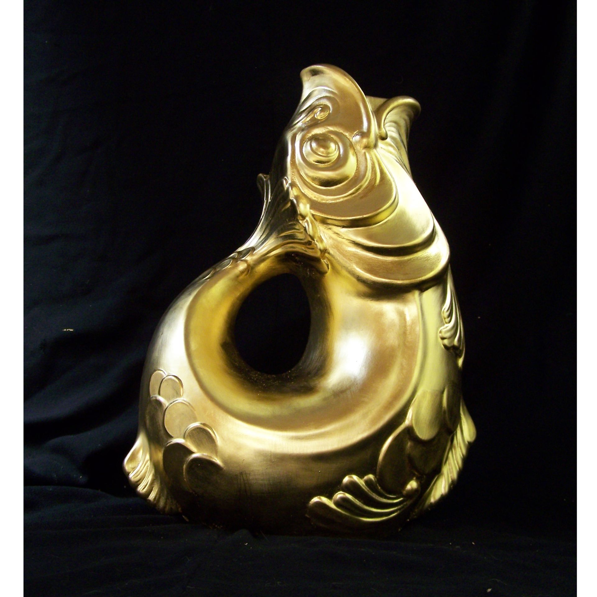 Gilding objects, gilding in 23.75ct gold leaf