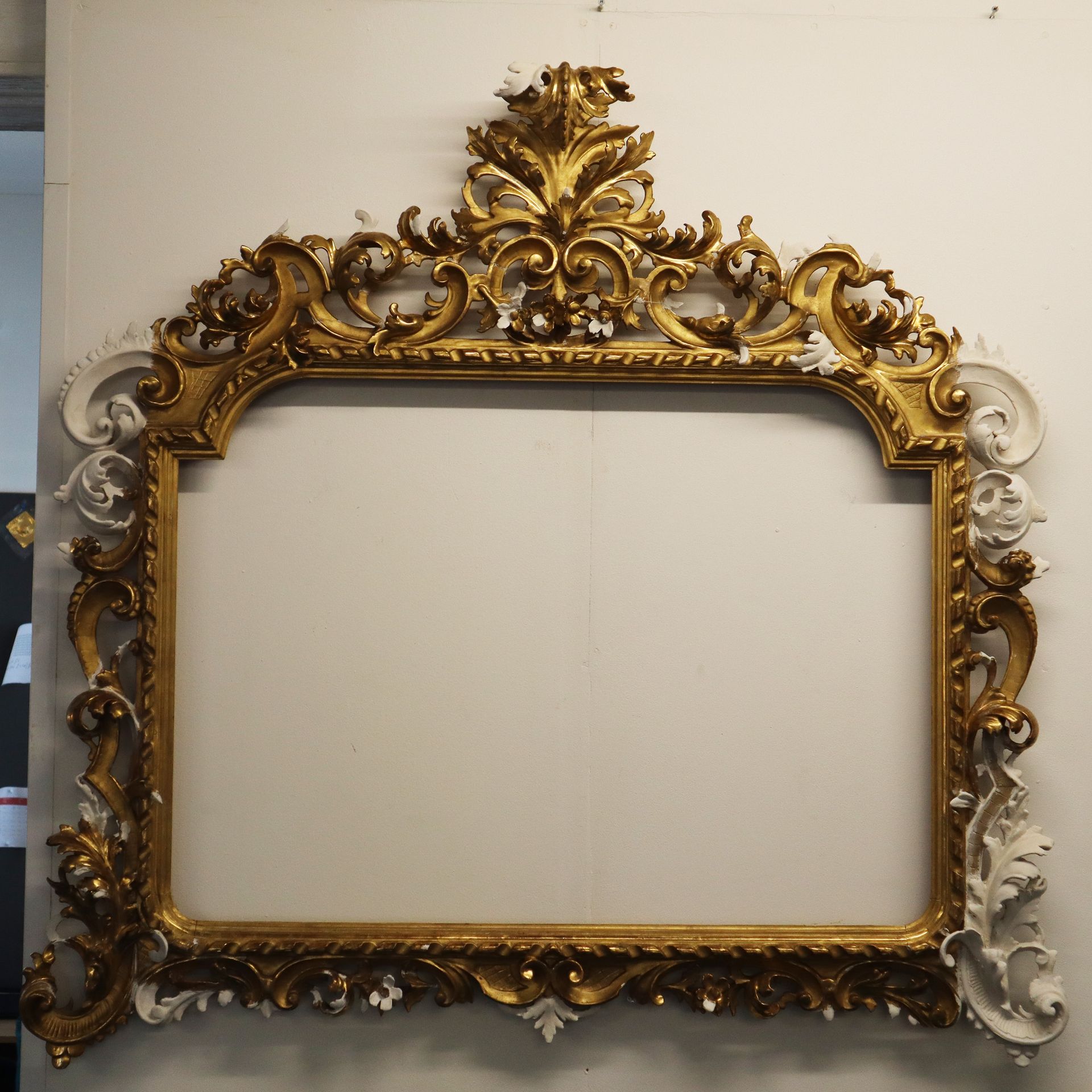 Antique Mirror frame restoration, repair and gilding